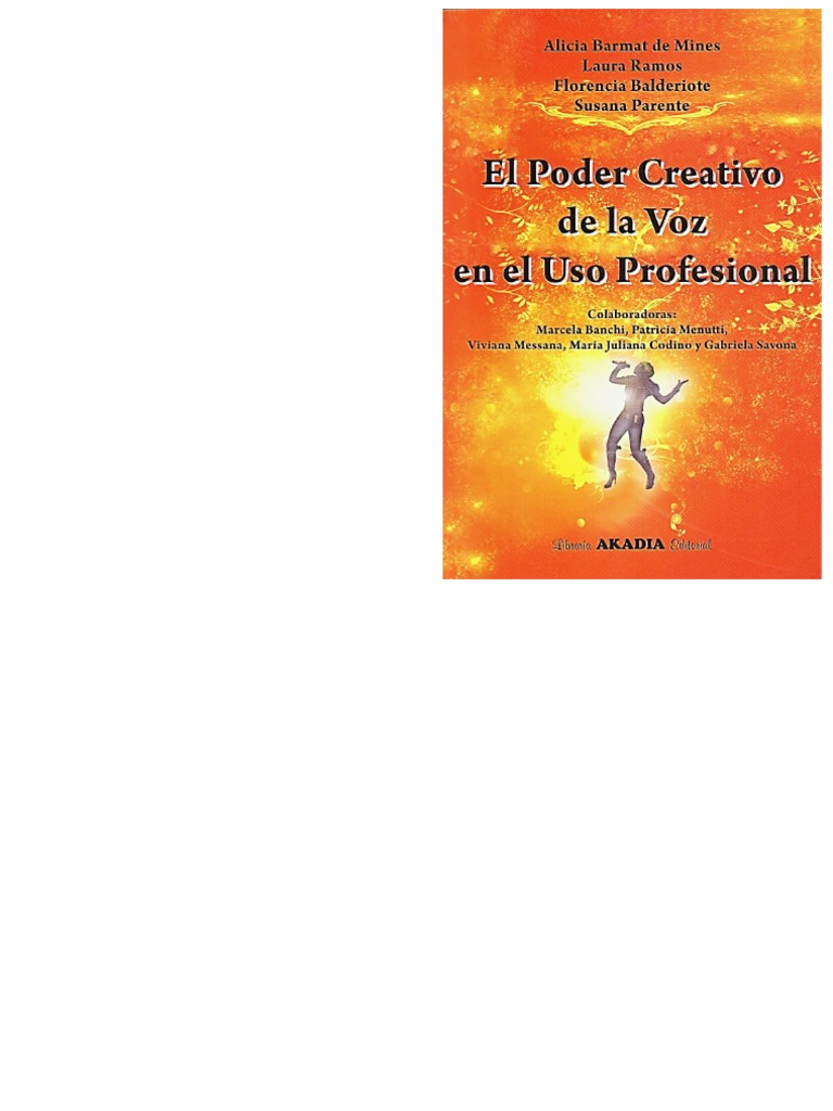 El Poder Creativo de La Voz. | PDF