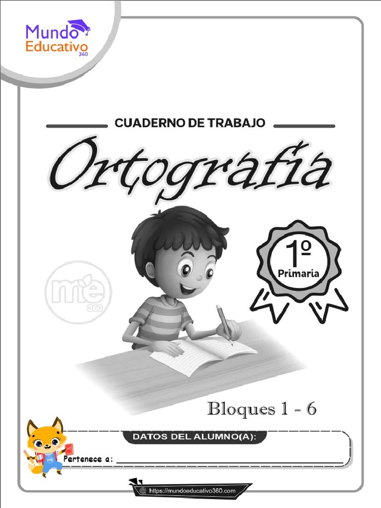 1º Cuaderno de Ortografia Me360 | PDF