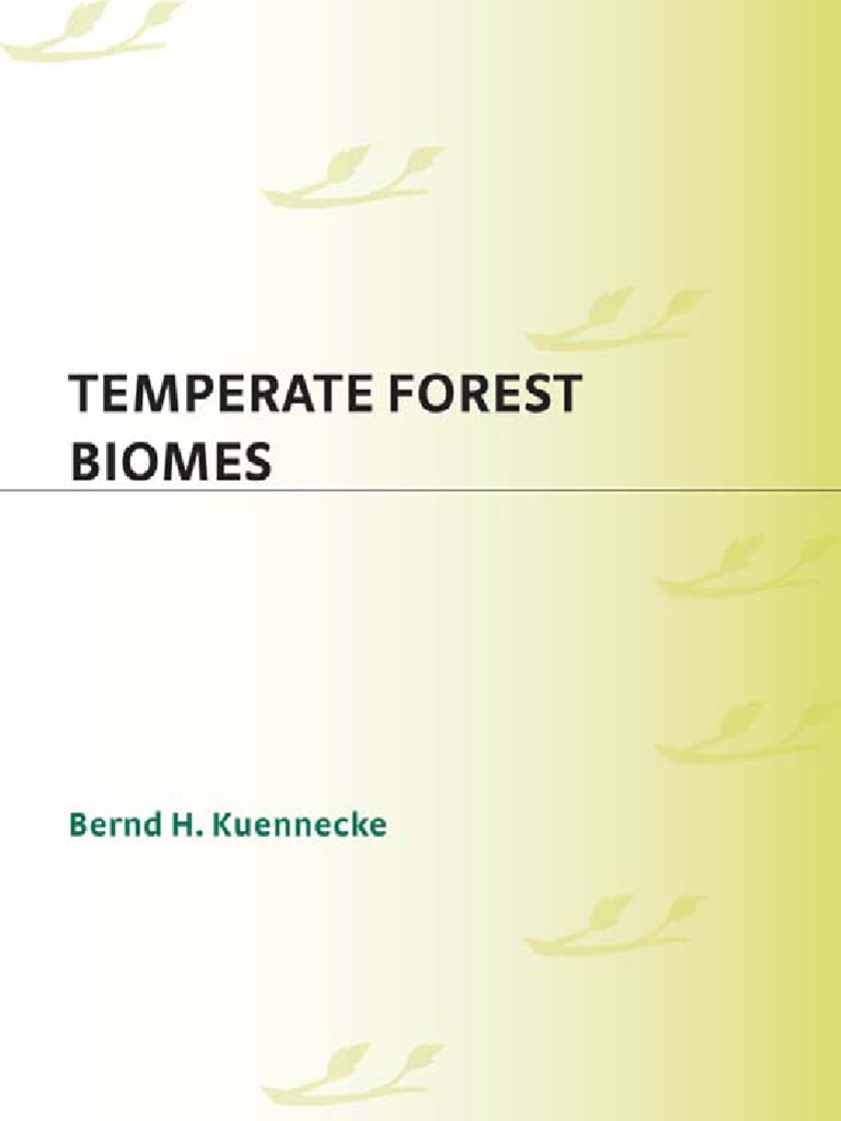 Temperate Forest Biomes | PDF | Forests | Climate