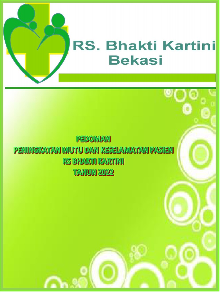 Ep 1a. Pedoman PMKP RSBK 2022 | PDF