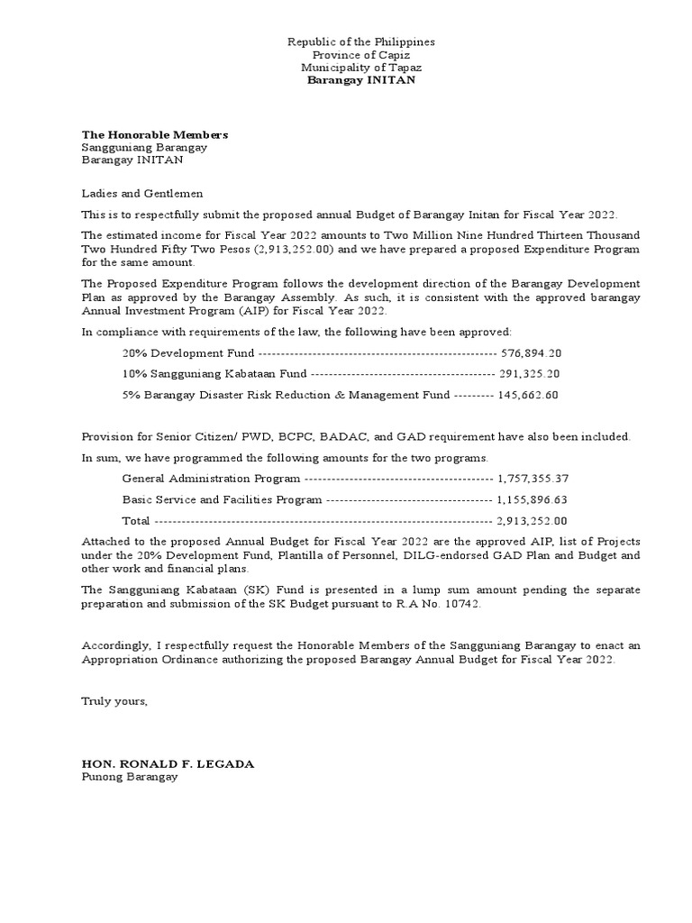 3 Budget Message | PDF