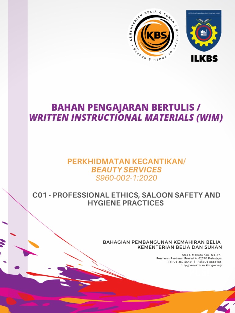 01B. WIM Subjek Teknikal ILKBS Cover - Separator CU | PDF