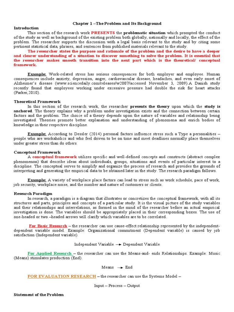 Chapter 1: Research Problem Overview | PDF | Statistics | Data Analysis