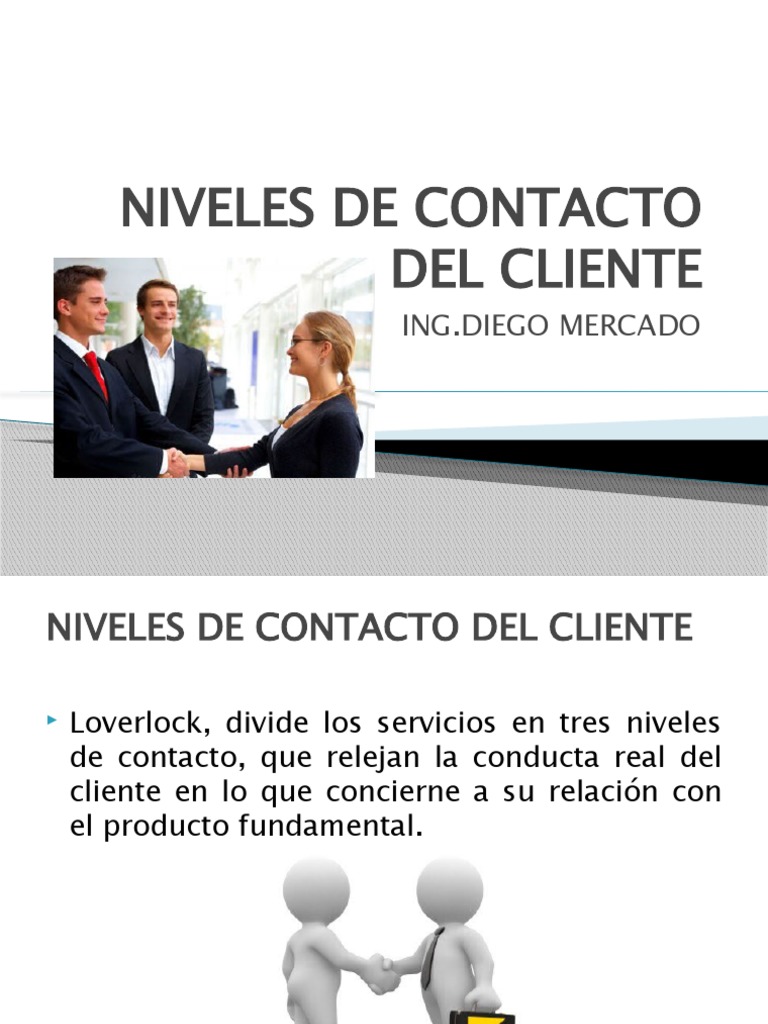 Niveles de Contacto del Cliente y Satisfacción | PDF | Calidad ...