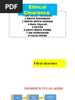 Pedoman Umum Pengusulan Klirens Etik Riset | PDF | Seni