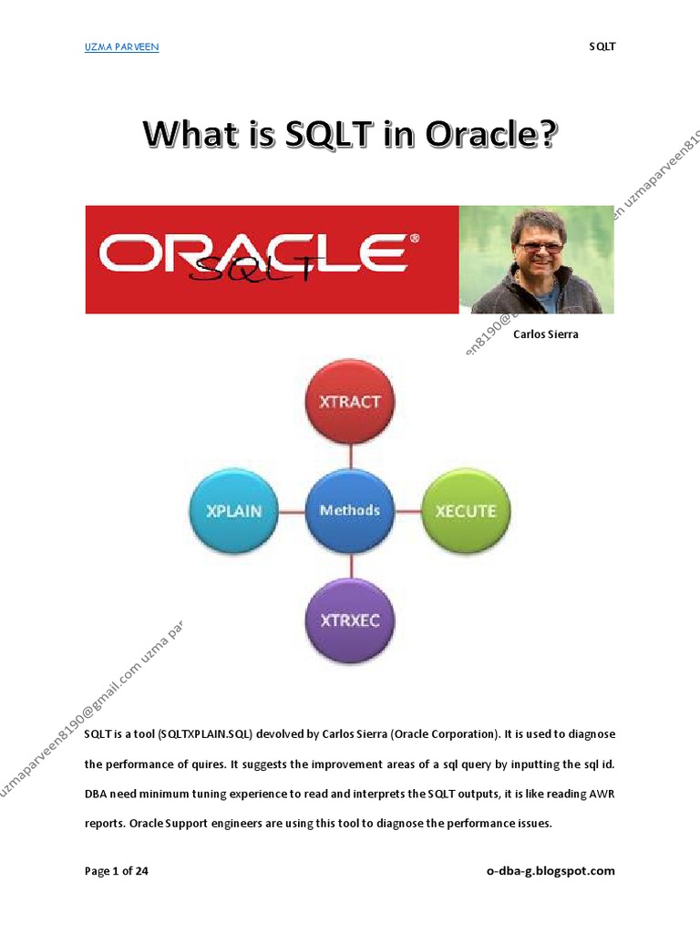 SQLT - Sqltxplain - SQL | PDF | Zip (File Format) | Oracle Corporation