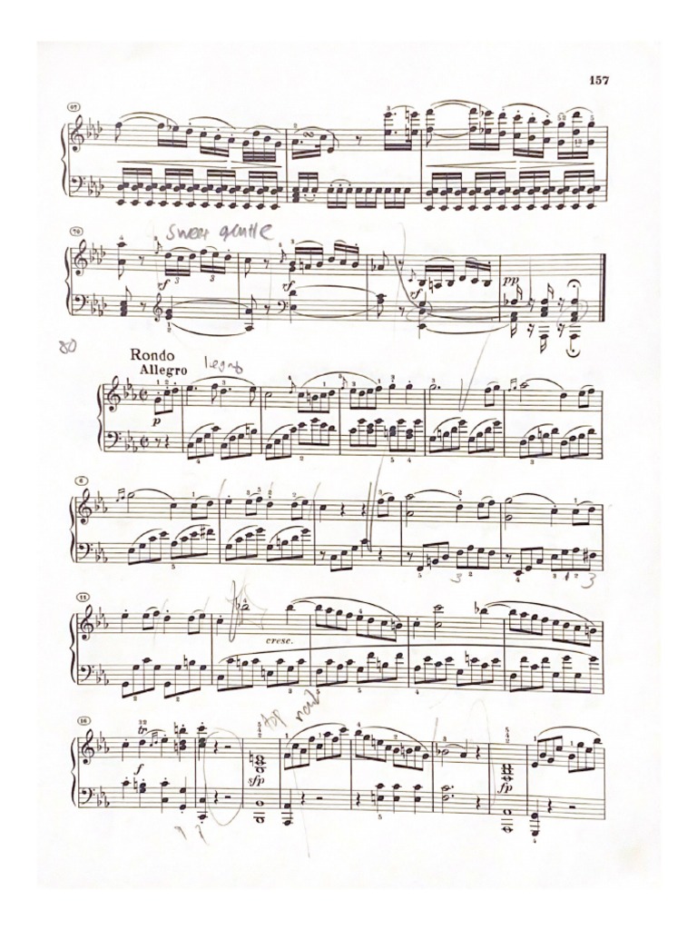 Pathetique Rondo | PDF