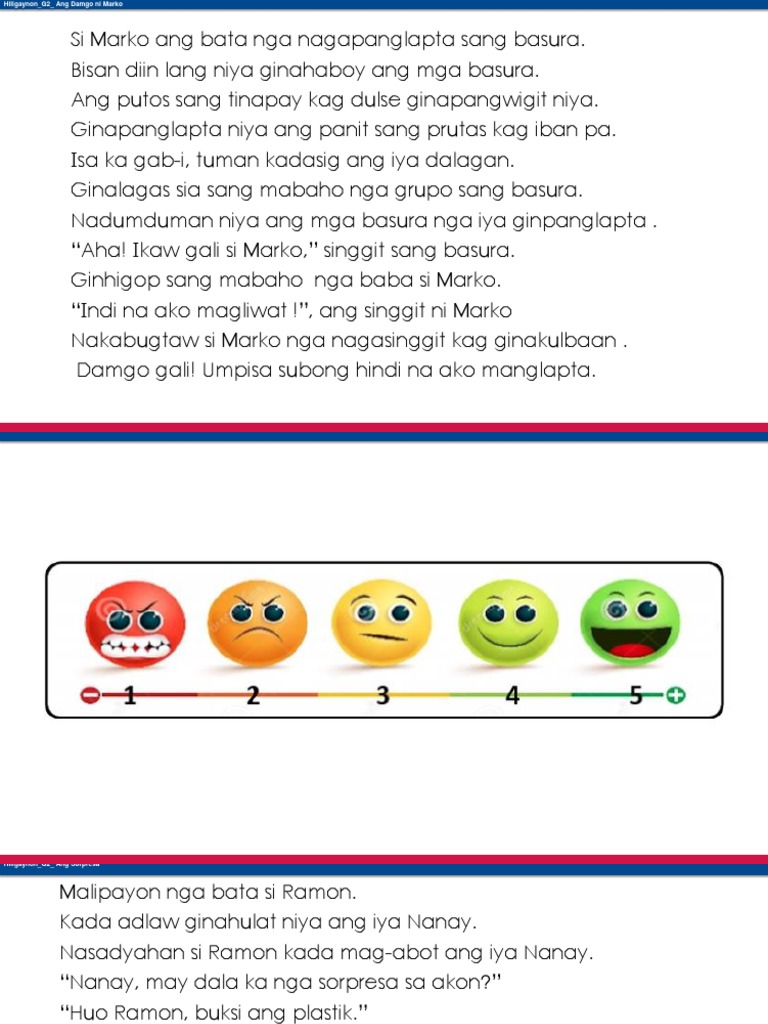 Hiligaynon - G2 Learners Sheet | PDF