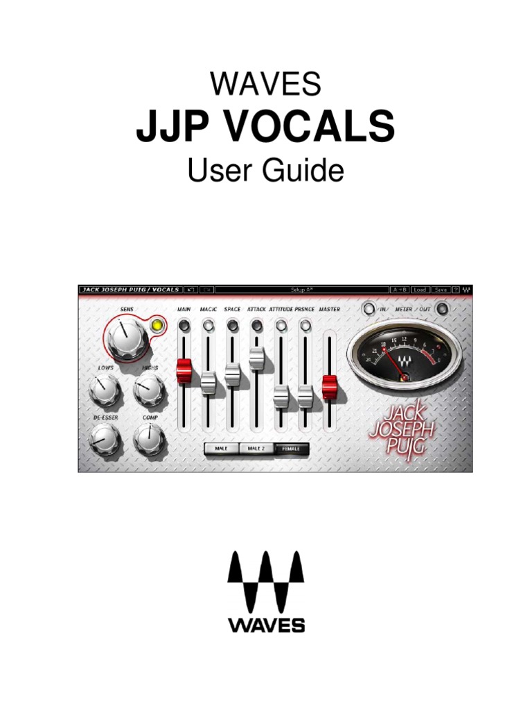 Waves JJP Vocals Guide | PDF | Light Emitting Diode | Computing