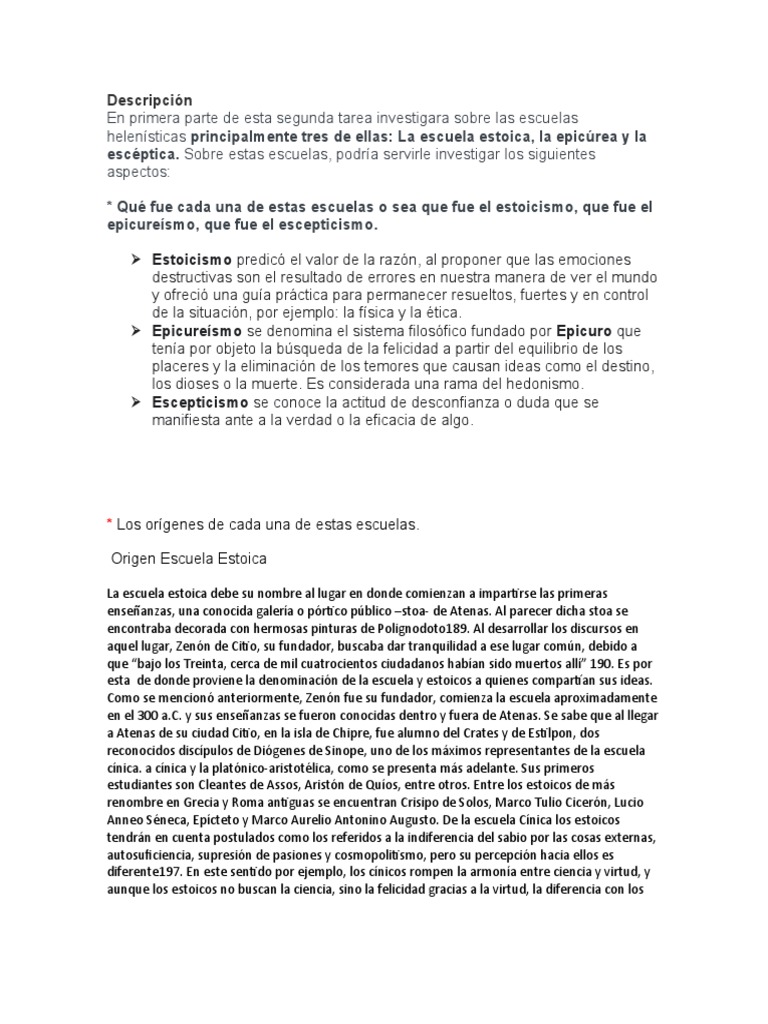2da Tarea Filosofi | PDF
