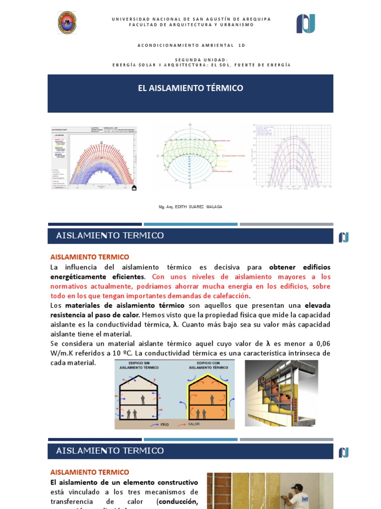Aislamiento Termico | PDF | Aislamiento térmico | Convección