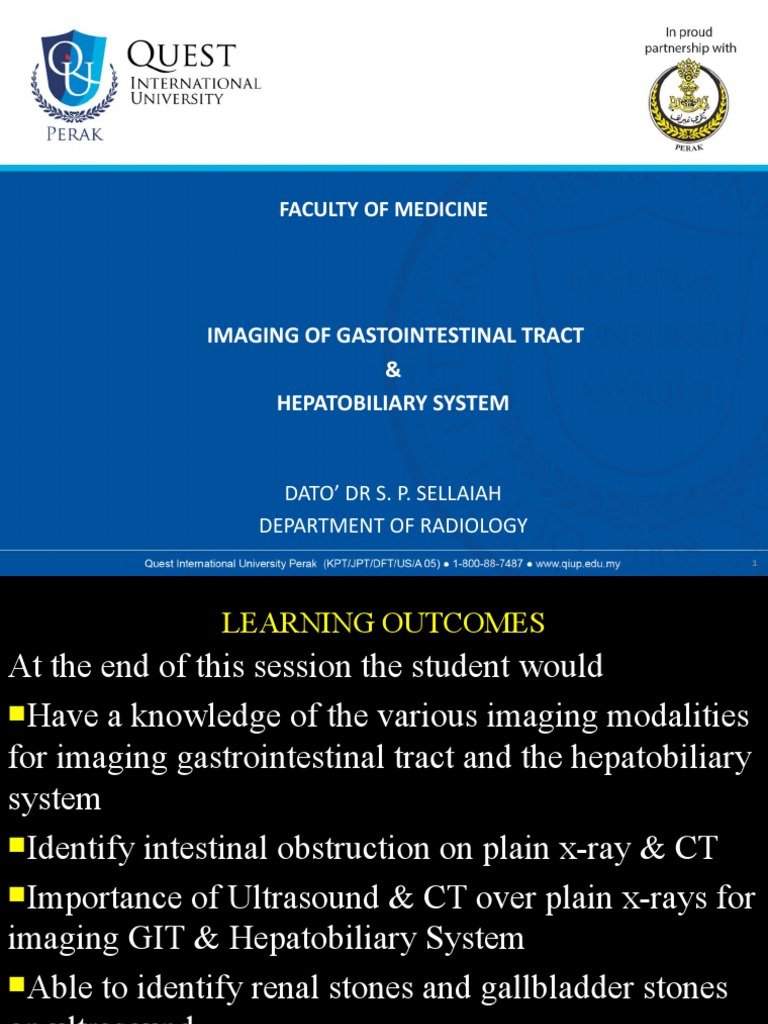 Imaging of Git & Hepatobiliary Systems CSL | PDF | Medical Imaging | Magnetic Resonance Imaging