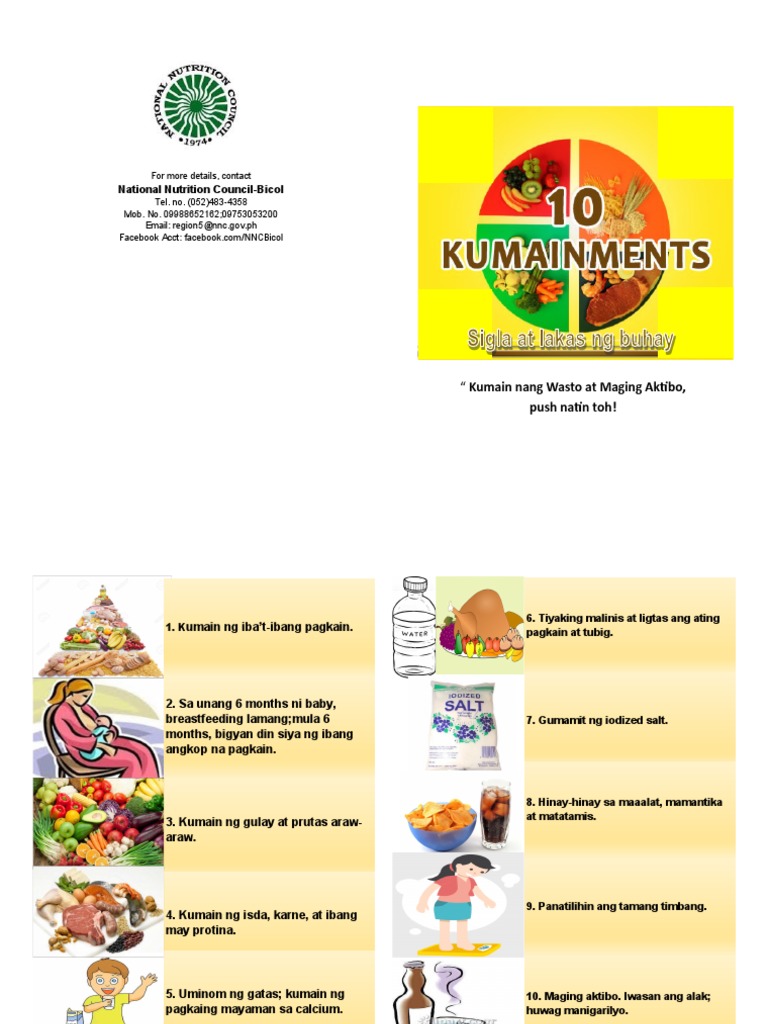 10 Kumainments Flier | PDF