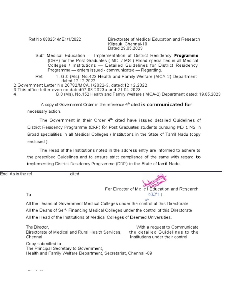 DRP Booklet Communication - Compressed | PDF | Medicine | Residency (Medicine)