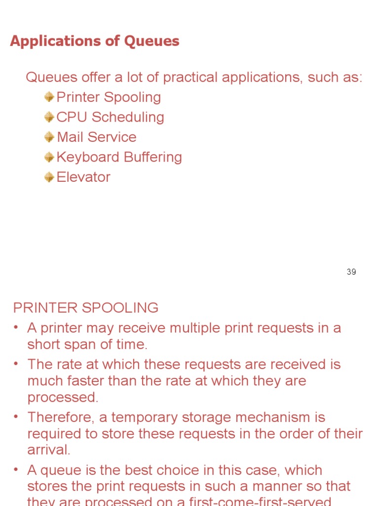 Queue Applications | PDF | Scheduling (Computing) | Central Processing Unit