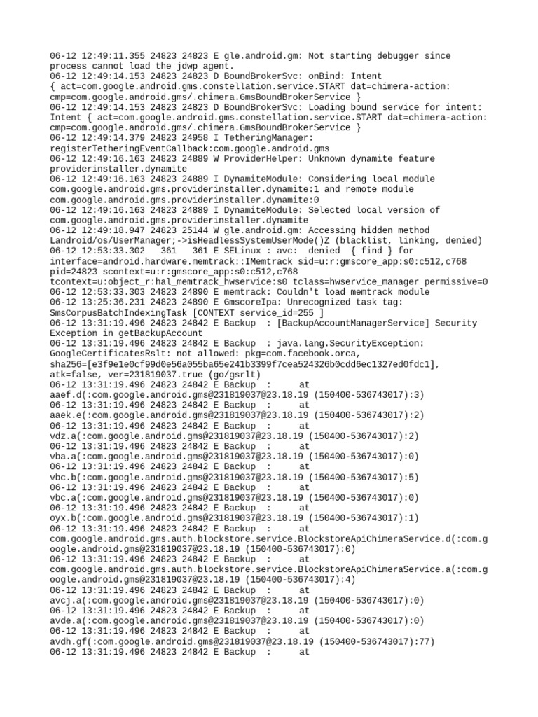 Log | PDF | Software | Operating System Technology