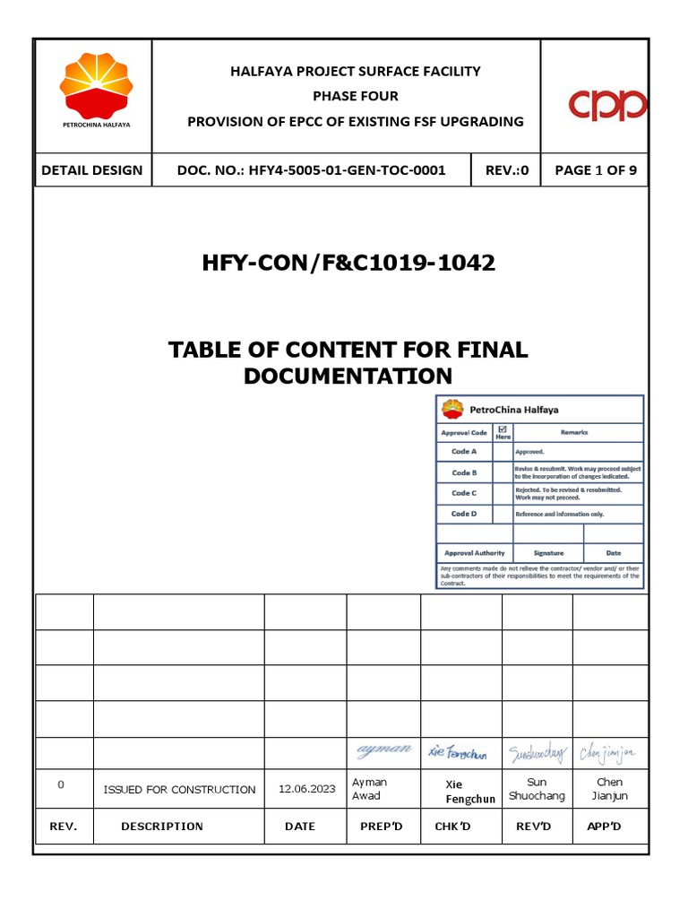 Table of Contents For Final Documentation | PDF | Mechanical Engineering | Engineering