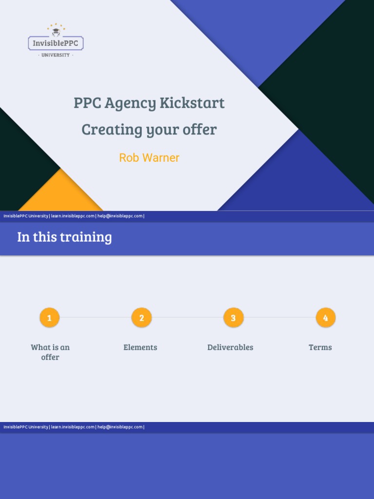 PPC Offer Creation Guide | PDF | Financial Economics | Business Process