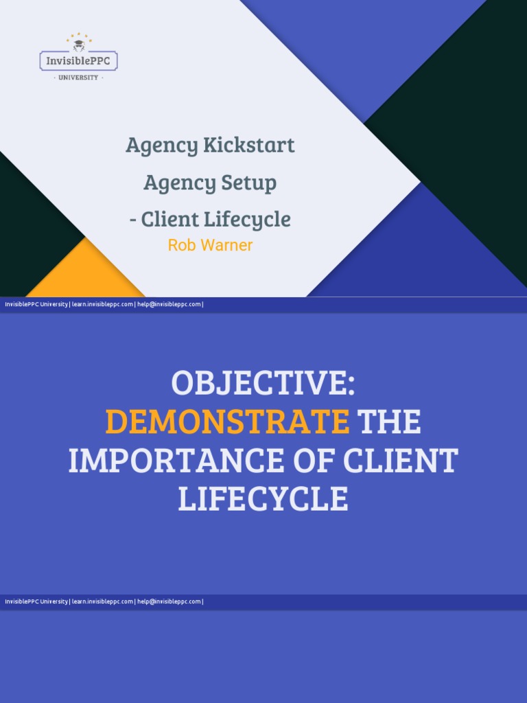 Agency Kickstart L1t4 Client Lifecycle Pdf Psychological Concepts