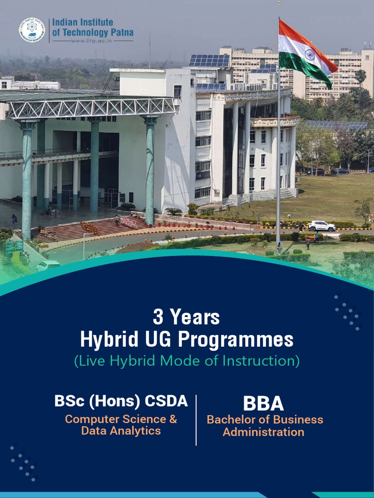 IIT Patna BSc CSDA Program Details | PDF | Computers | Technology & Engineering