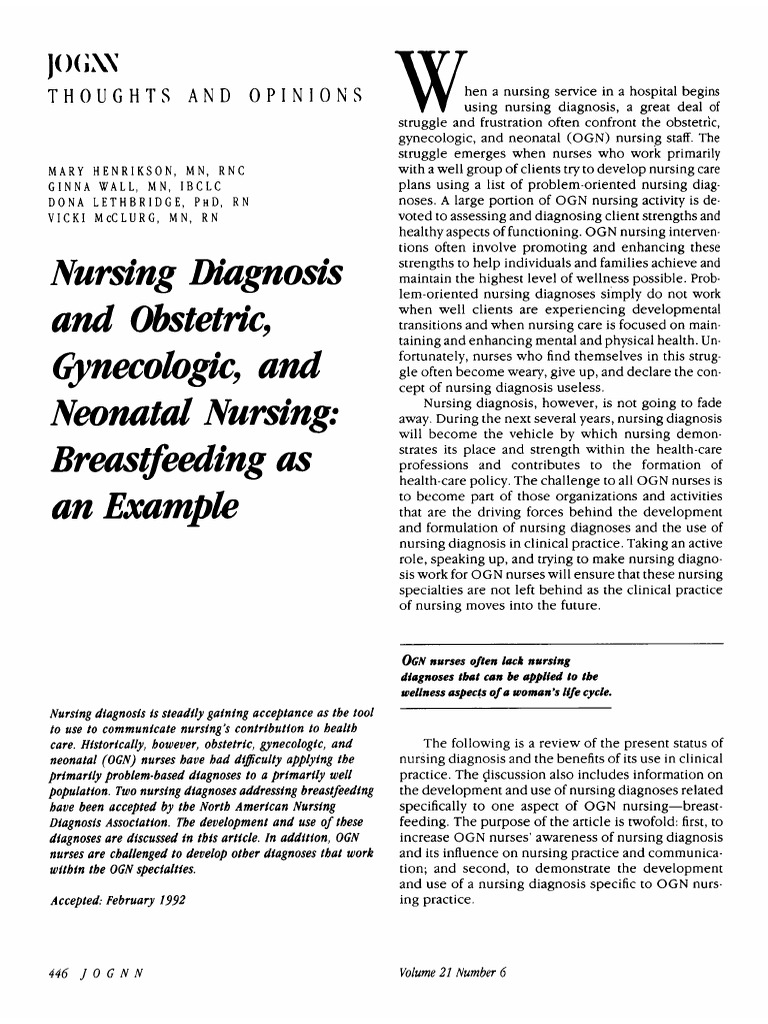 Nursing_Diagnosis_and_Obstetric_Gynecolo | PDF