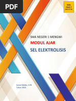Modul Ajar Elektrokimia Sel Volta | PDF