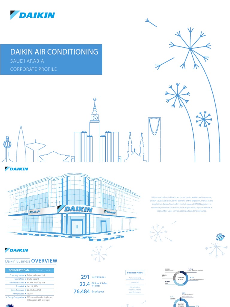 Corporate Profile - Daikin KSA | PDF