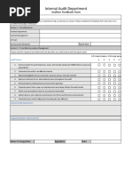 FUWP 5 Follow-Up Report Template (To The Audited Entity) | PDF