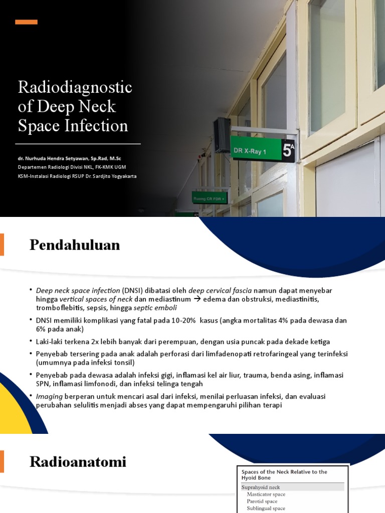 Radiodiagnosis Infeksi Leher Dalam | PDF | Sains & Matematika