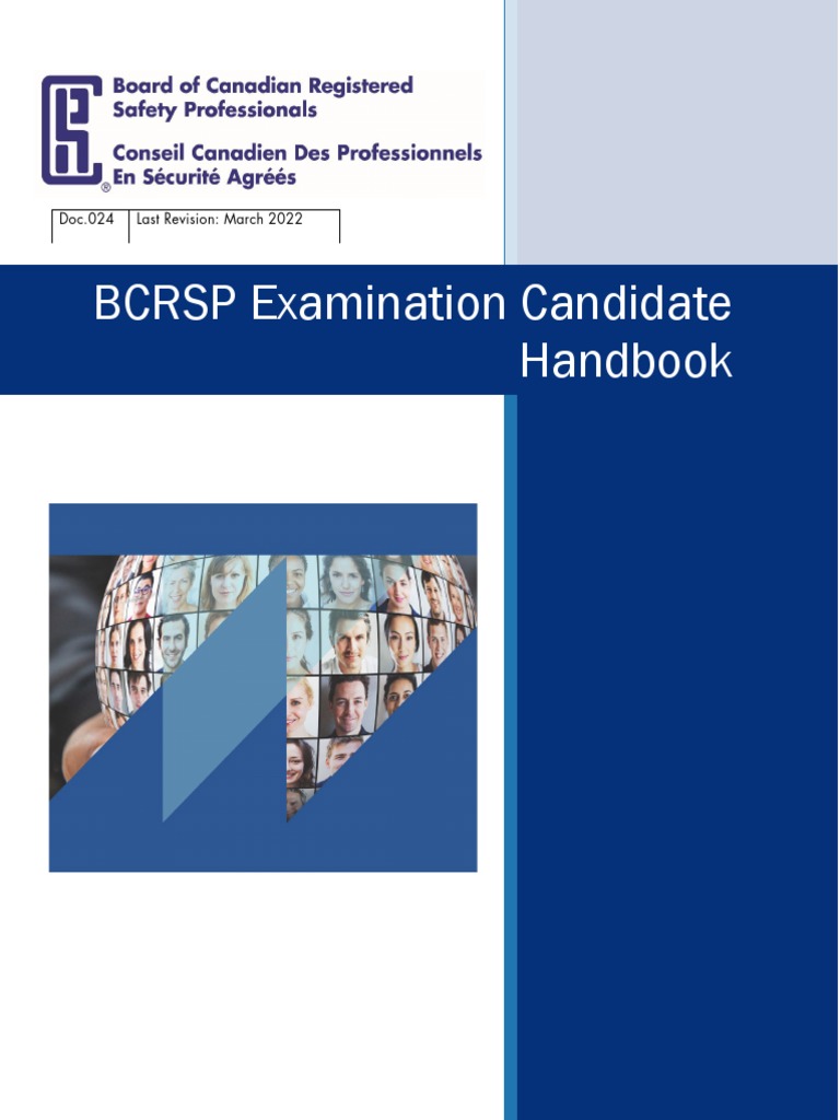 Doc.024 BCRSP Candidate Handbook | PDF