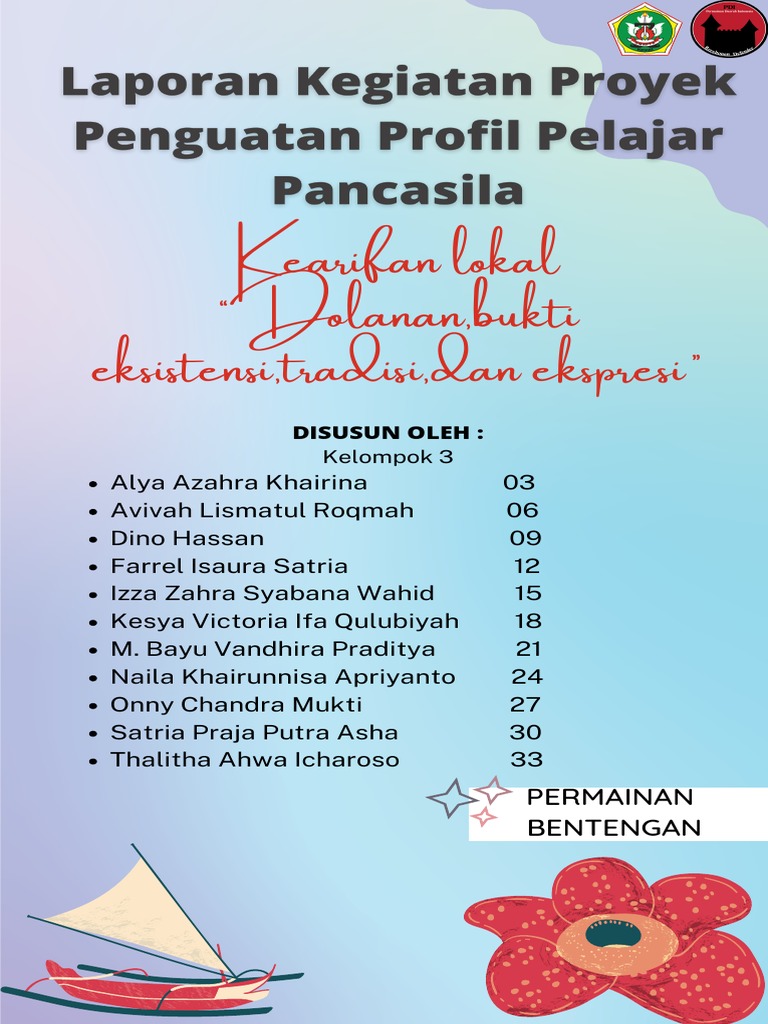 Laporan Kegiatan Proyek Penguatan Profil Pelajar Pancasila | PDF
