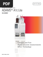 K151321 Bio-Rad D100 Variant | PDF | Glycated Hemoglobin | Hematology