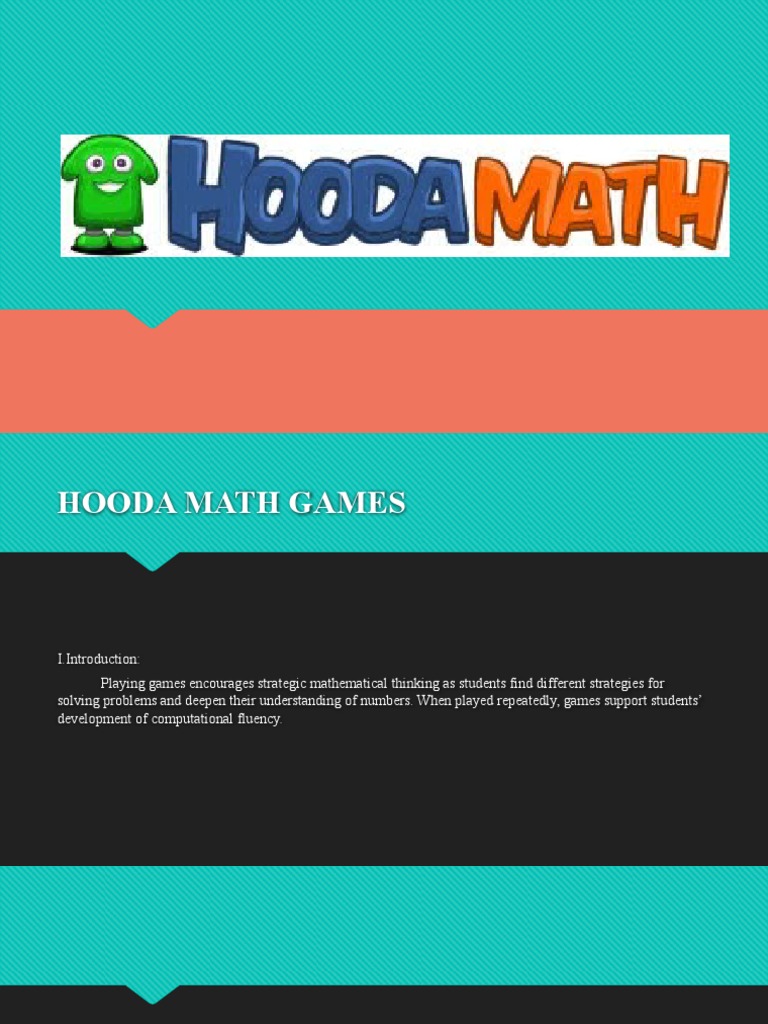Powerpoint - Hooda Math | PDF