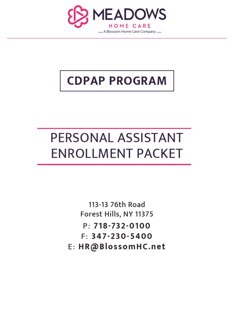 CDPAP PA Packet | PDF