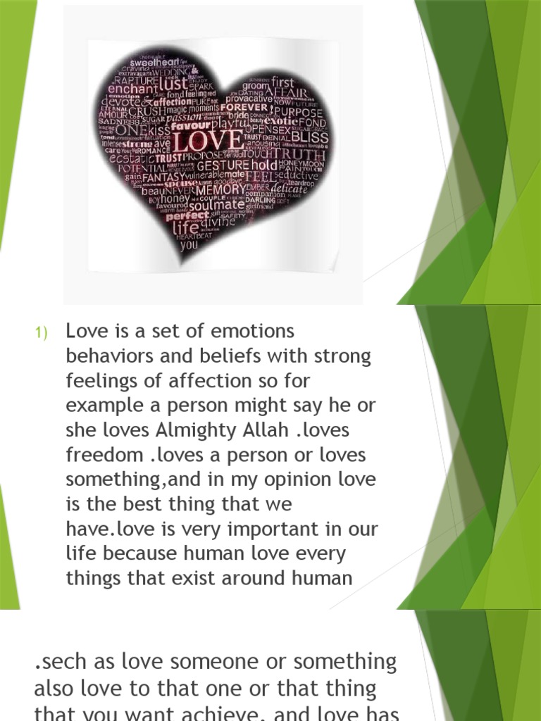 The Importance and Power of Love | PDF