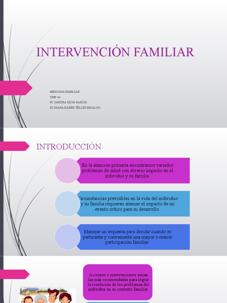 NIVELES DE INTERVENCION FAMILIAR | PDF