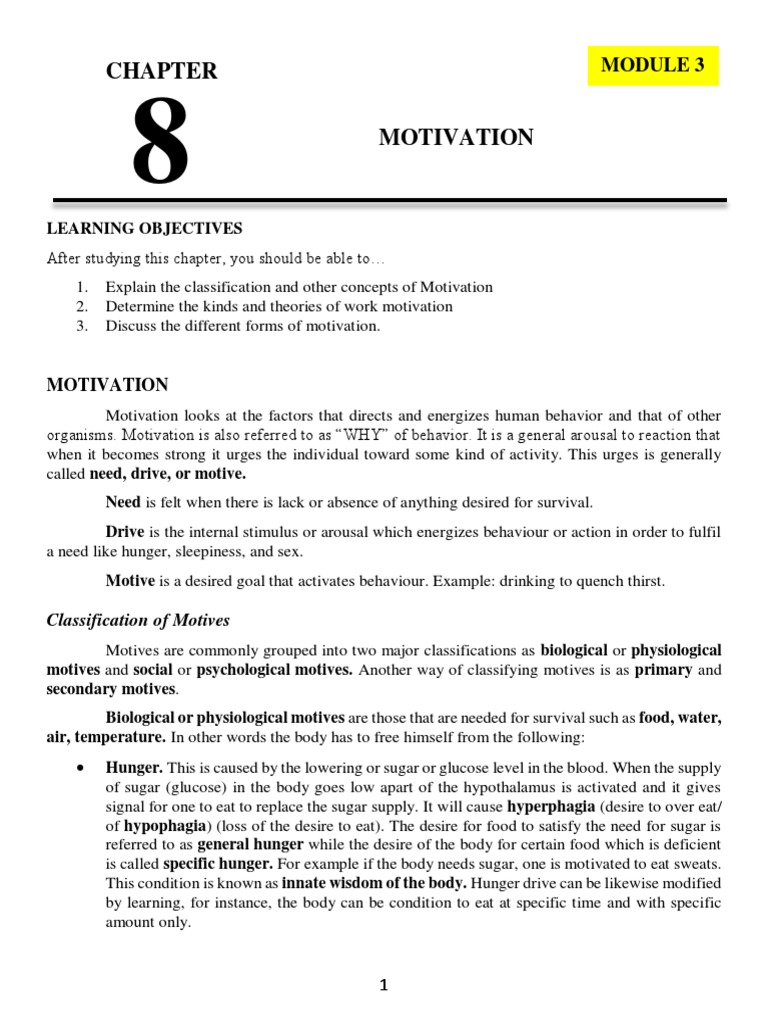 CHAPTER 8-10 (3rd Set) | PDF | Id | Emotions