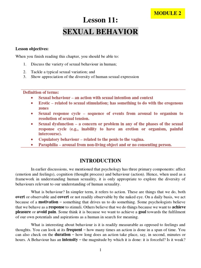 Lesson 11-20 (2nd Set) | PDF | Orgasm | Masculinity