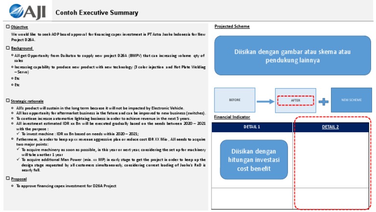 Contoh Executive Summary | PDF | Economies
