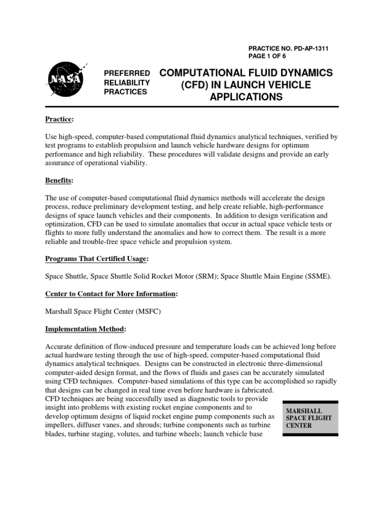 CFD in Launch Vehicle Applications | PDF | Rocket Engine | Rocket
