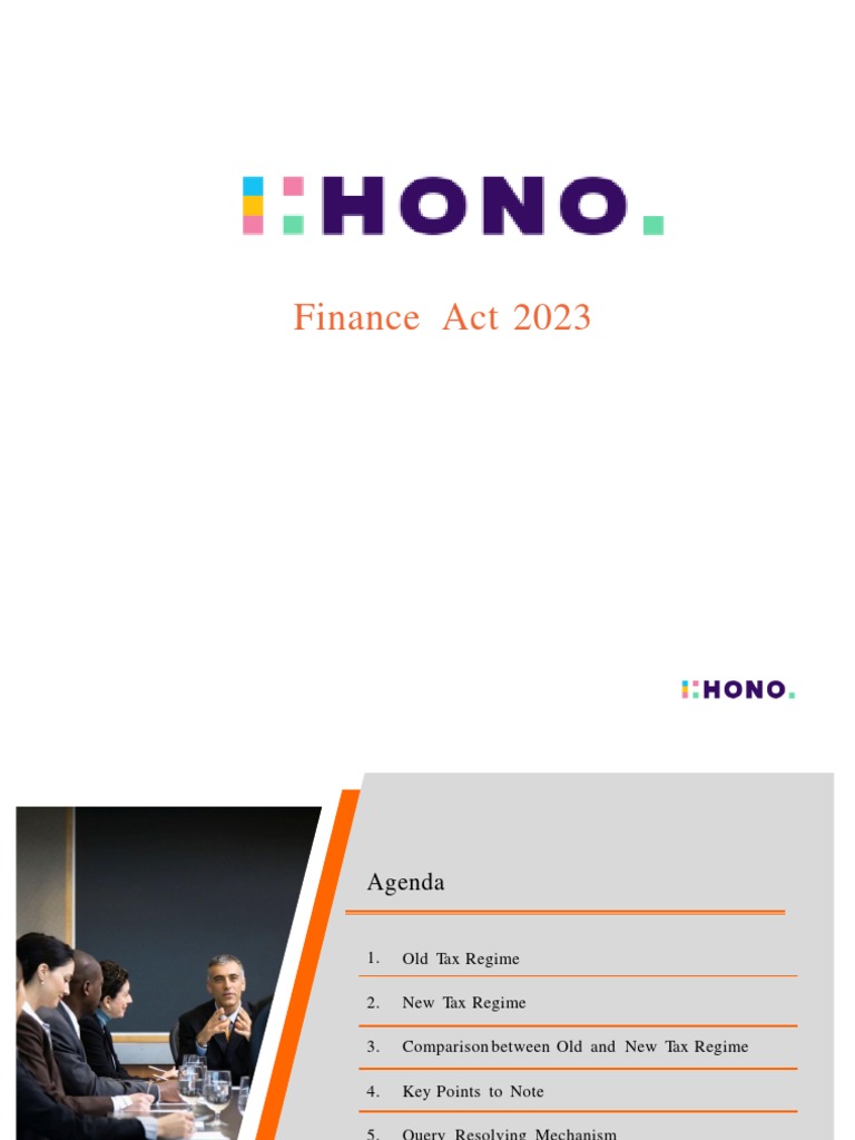 Finance Act 2023 - Updated | PDF | Tax Exemption | Tax Deduction