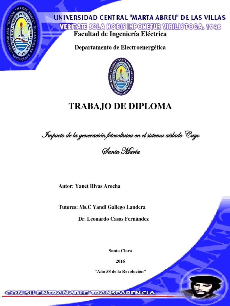 Yanet Rivas Arocha | PDF | Fotovoltaica | Energía renovable