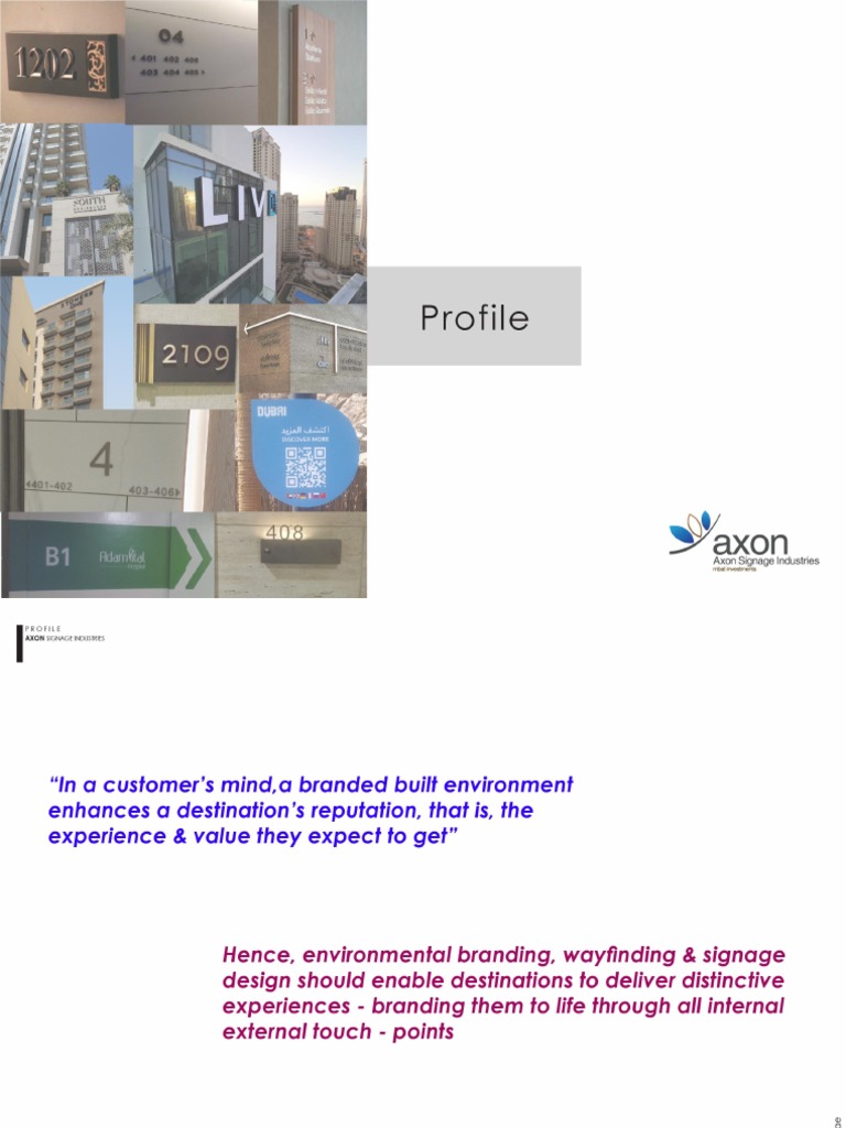 Axon Signage Industries LLC | PDF