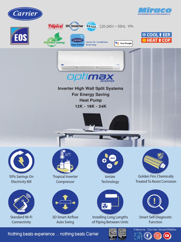 Carrier Optimax Inverter Systems Guide | PDF