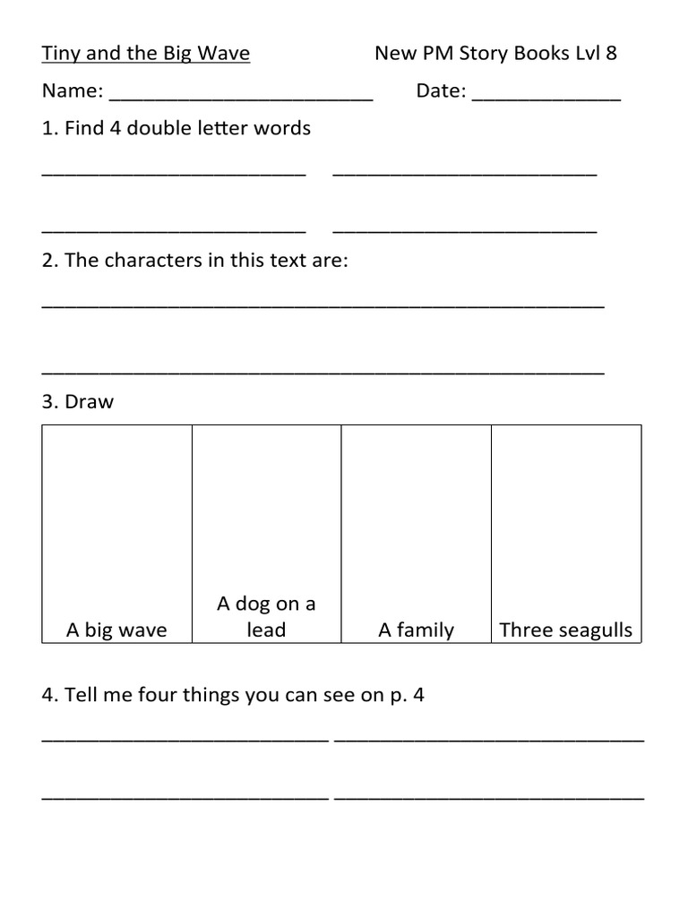 8 Tiny and the big wave | PDF