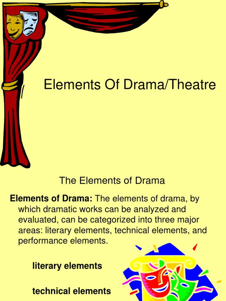 Key Elements of Drama Explained | PDF