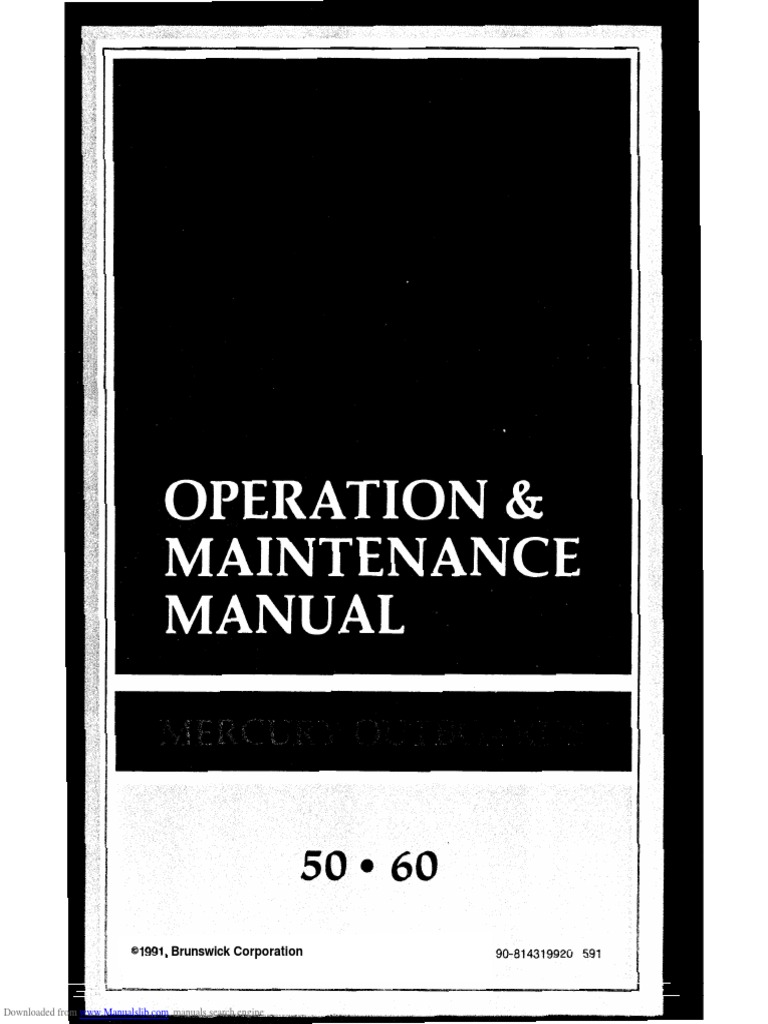 Outboard Motor Break-In Procedures | PDF | Propeller | Gasoline