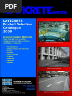 MYK LATICRETE Product Catalogue | PDF | Concrete | Tile