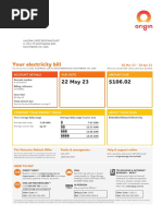 Agl Energy Bill Template | PDF | Payments | Banking Technology