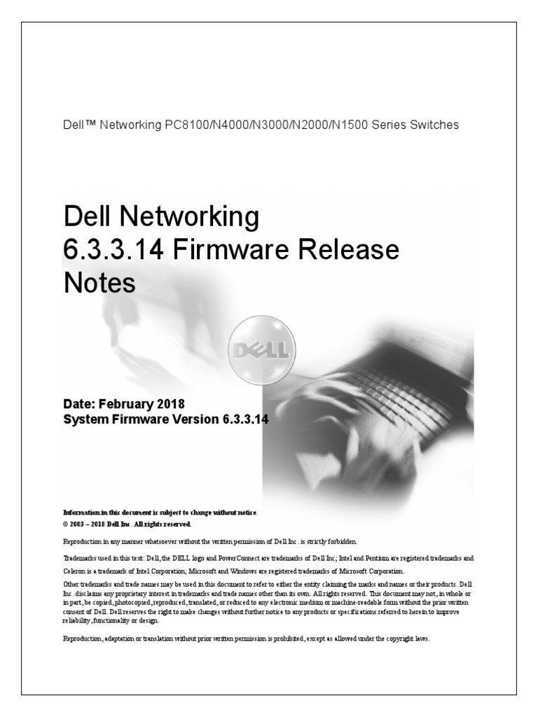Dell Networking 6.3.3.14 Release Notes | PDF